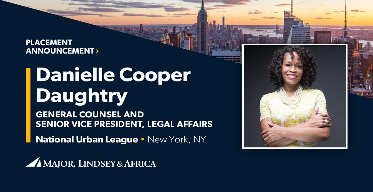 MLA Places Danielle Cooper Daughtry as General Counsel and Senior Vice ...