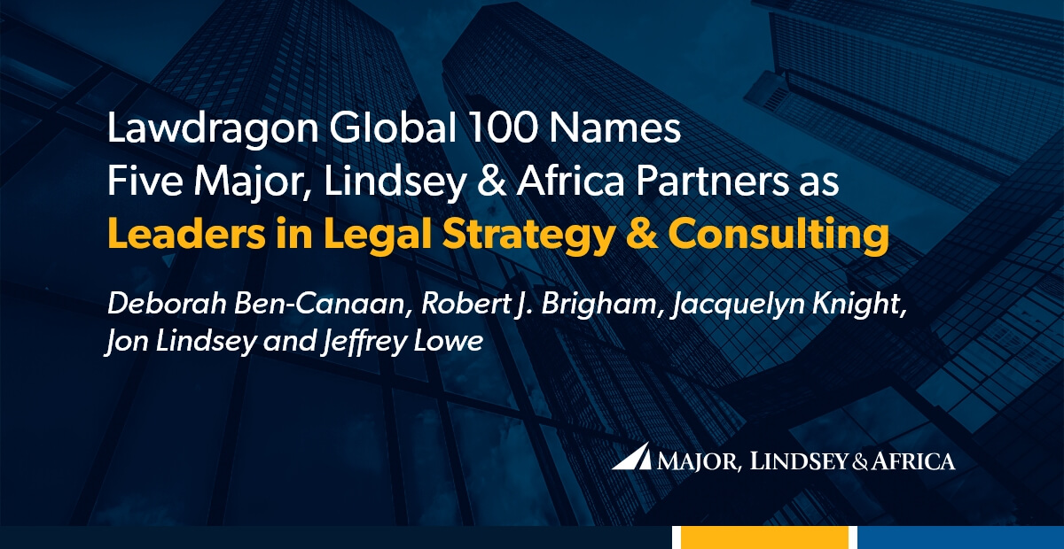 Lawdragon Global 100 Names Five MLA Partners as Leaders in Legal ...