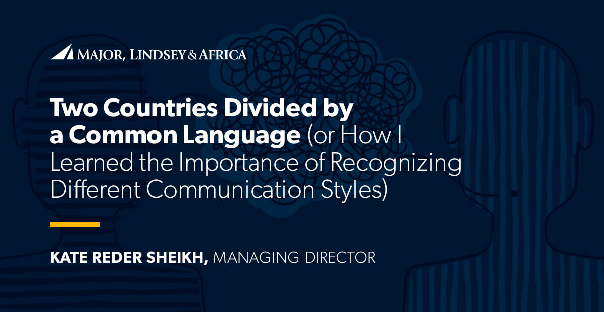 Two Countries Divided by a Common Language