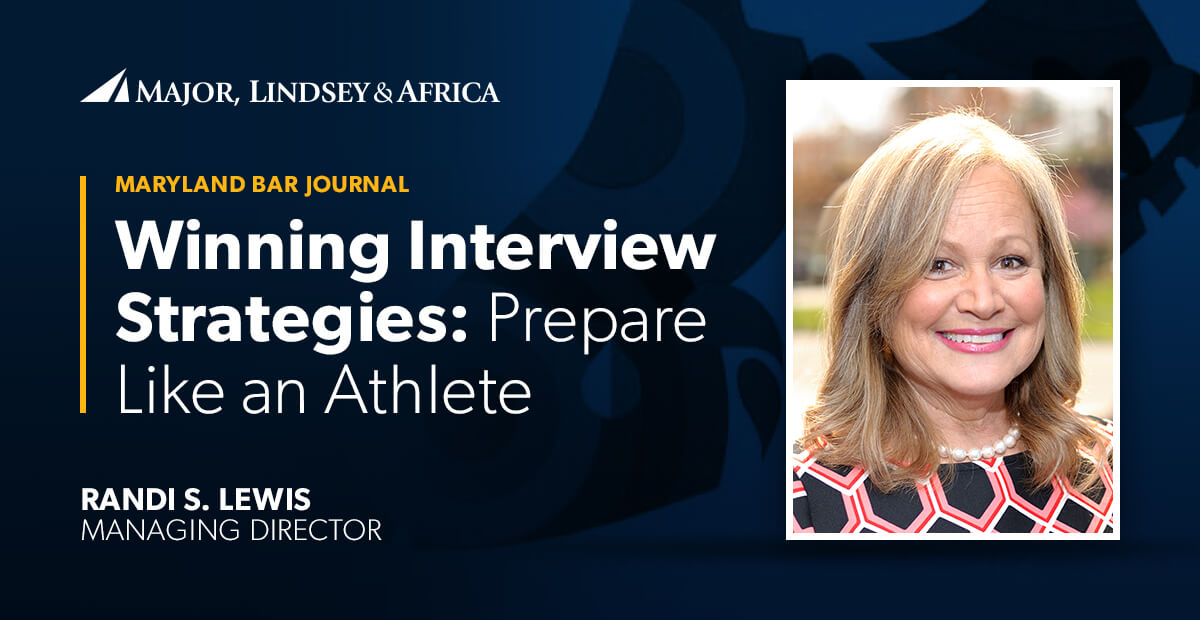 Winning Interview Strategies Prepare - Like an Athlete