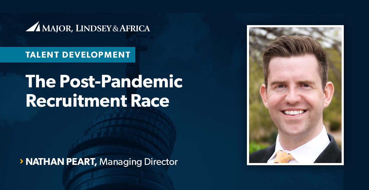 Guest Comment: The Post Pandemic Recruitment Race