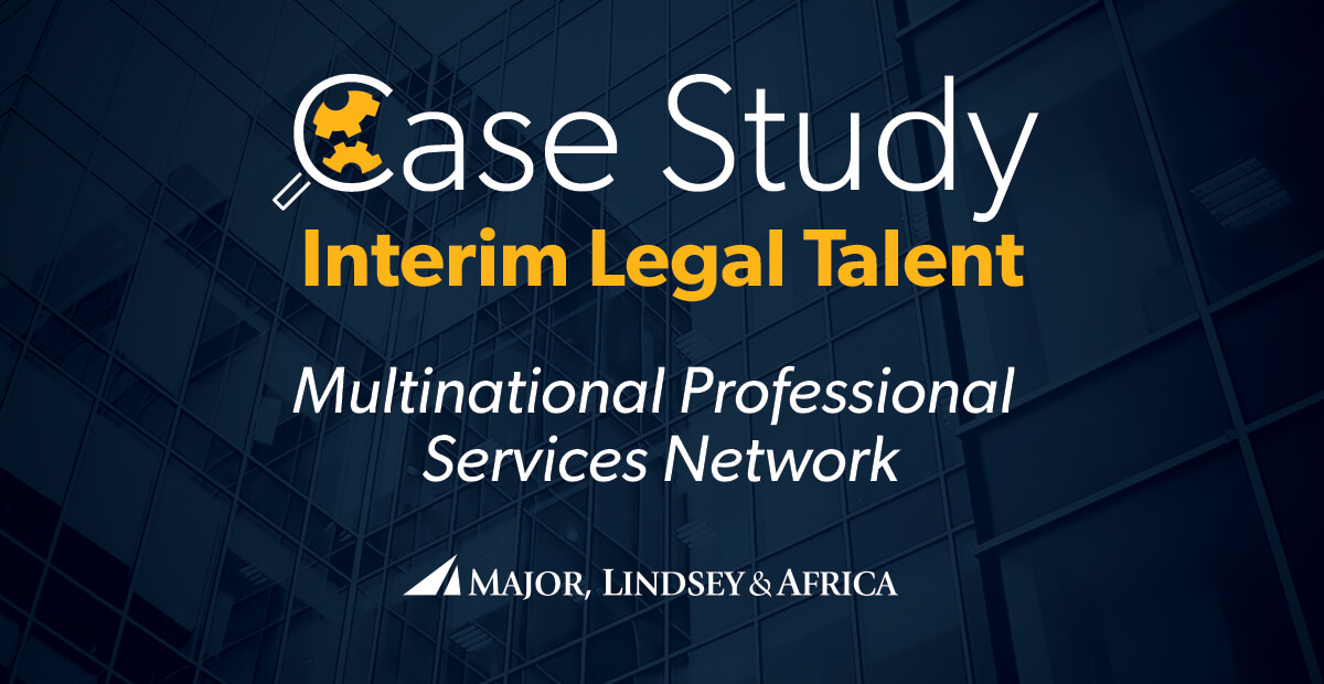 Case Study - Multinational Professional Services Network