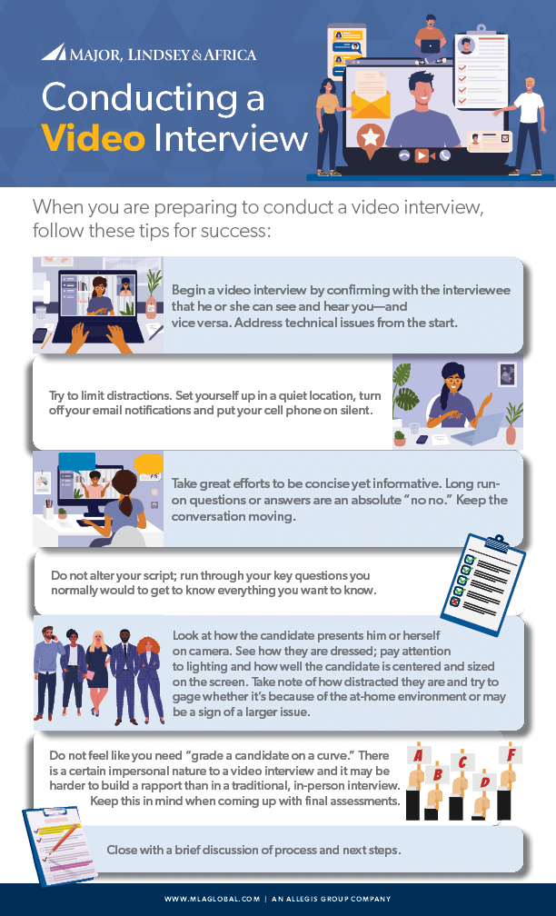 Conducting a Video Interview