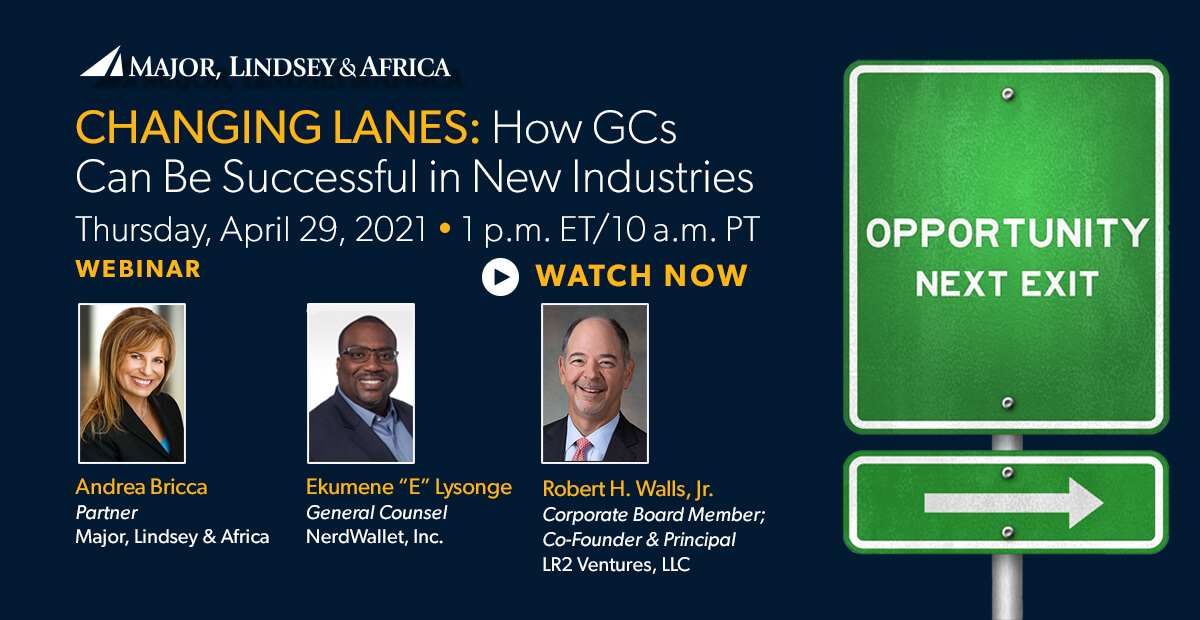 Changing Lanes: How GCs Can Be Successful in New Industries